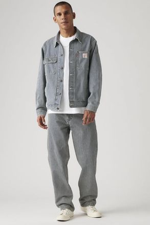 Levi's Jean 568 Loose Straight Carpenter - Homme - Bleu / Aged Rr Stripe - 26X32
