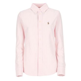 Ralph Lauren Femme, Blouses et Chemises, Rose, Taille: 40 FR Chemise en coton