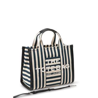 Marc Jacobs Sac cabas The Medium tote &agrave; rayures