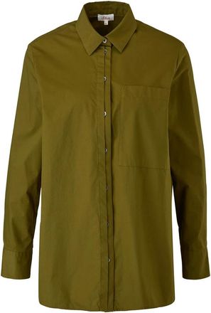 s.Oliver Damen, Blusen & Hemden, Grün, SGröße