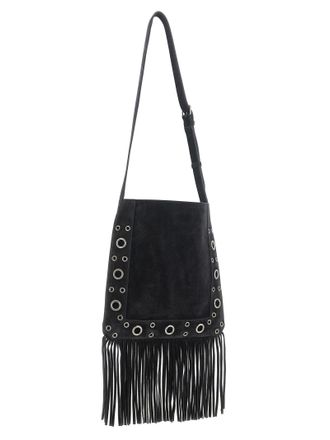 Valentino Garavani Mens Black Calfskin Shoulder Bag