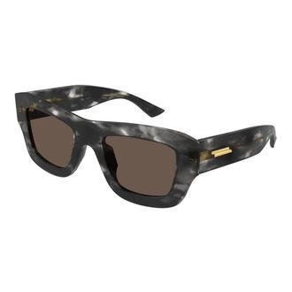 Bottega Veneta Oversized Squared Sonnenbrille - - Accessories - Damen - Schwarzk - ONE SIZE