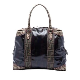 Fendi Pre-owned Canvas Tote Bag - - Pre-owned - Damen - Schwarzk - ONE SIZE