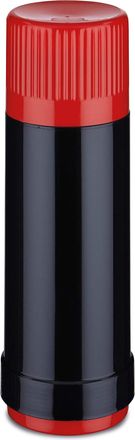Rotpunkt Isolierflasche 40 MAX Electric Edition 0,5 l | BPA-frei - gesundes Trinken | Made in Germany | Warm + Kalthaltung | Black/Electric Cardinal
