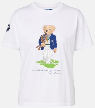 Polo Ralph Lauren T-Shirt Polo Bear aus Baumwoll-Jersey