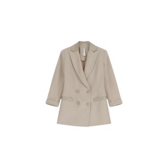 Imperial Gereihte Blazer - - Jackets - Damen - Beige - L