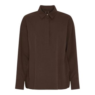 Notyz Notyz - Taipei Blouse - Femme - Blouses et Chemises - Brun - Taille: 36 FR