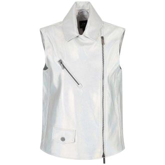 A|X Armani Exchange Weste f&uuml;r Damen, Schimmer, &Auml;rmellos (Bunt meliert)