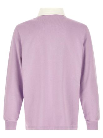 J.W.Anderson Embroidered Rugby Polo - Lavender