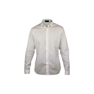 Philipp Plein Cotton Shirt - - Shirts - Herren - Wei&szlig; - L