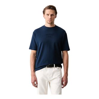 Karl Lagerfeld T-shirt - Homme - Tops - Bleu - Taille: 2XL