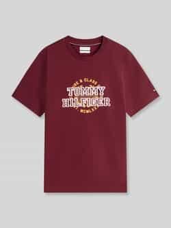 Tommy Hilfiger Regular Fit T-Shirt aus reiner Baumwolle