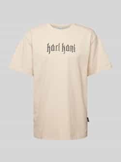 Karl Kani T-Shirt mit Label-Print Modell Signature