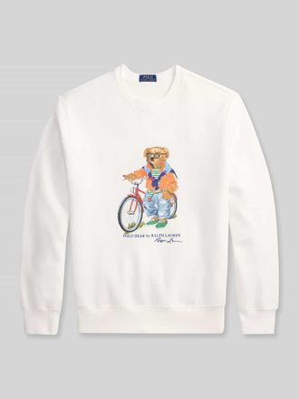 Polo Ralph Lauren Regular Fit Sweatshirt aus Baumwoll-Mix mit Polo Bear Print
