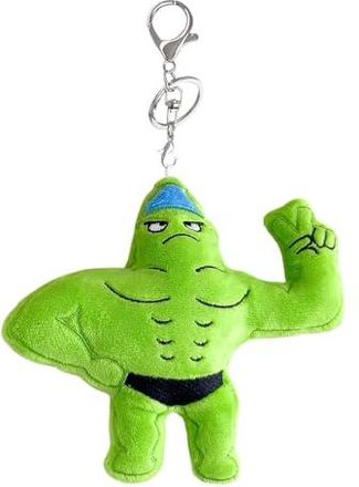 Generic Pendentif muscl&eacute; color&eacute;, r&eacute;sistant &agrave; la d&eacute;coloration et &agrave; lusure, mat&eacute;riau en coton, breloque muscl&eacute;, pendentif musculaire color&eacute;, l&eacute;ger et portable, 