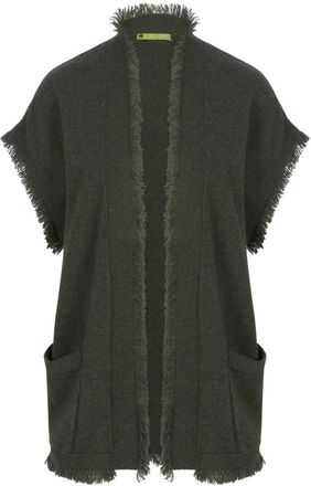 Peter Hahn Strickweste Peter Hahn gr&uuml;n