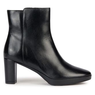 Geox Stiefeletten Geox D Walk Pleasure 60 D36TEC 00043 C9999 Schwarz