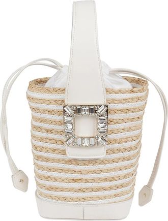 Roger Vivier Viv Skate Bucket Bag - - Bags - Damen - Wei&szlig; - ONE SIZE