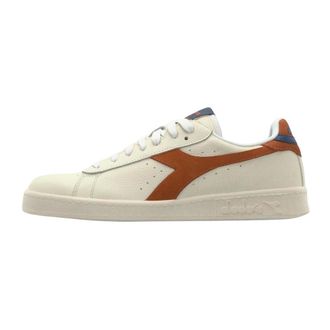 Diadora Homme, Chaussures, Blanc, Taille: 39 EU Game L Low Waxed Suede Pop
