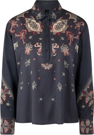 Marc Cain AC 51.04 W06 Bluse - - Blouses & Shirts - Damen - Mehrfarbig - L