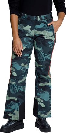 Ulla Popken Damen Hosen Softshell Hose, Winter Ivy, 46 Große Größen EU