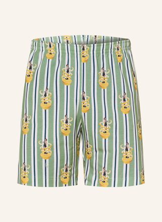 Mey Mey Schlafshorts Serie Fizz & Flavours gruen