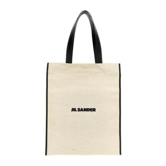 Jil Sander Book Tote - - Bags - Damen - Beige - ONE SIZE