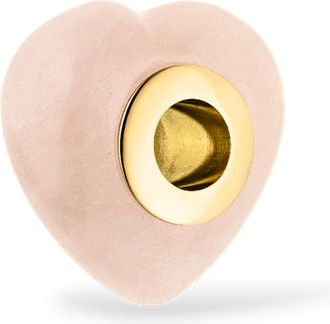 Purelei LEI Rosequarz Heart Charm