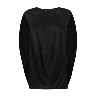 Junya Watanabe Schwarzes Top mit True-to-Size Fit - - Tops - Damen - Schwarzk - M