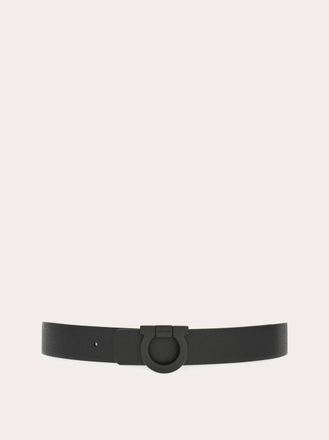 Ferragamo Herren Fester Wendegürtel Schwarz