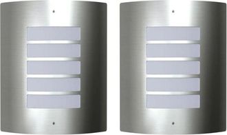 vidaXL Wandleuchte Gartenlampe wasserdicht Vidaxl