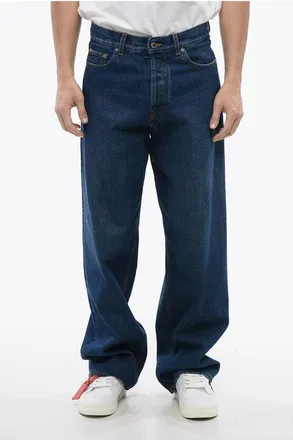 Off-white Loose-Fit Jeans Medium Wash size 29