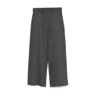 Max Mara Damen, Hosen, Grau, LGr&ouml;&szlig;e