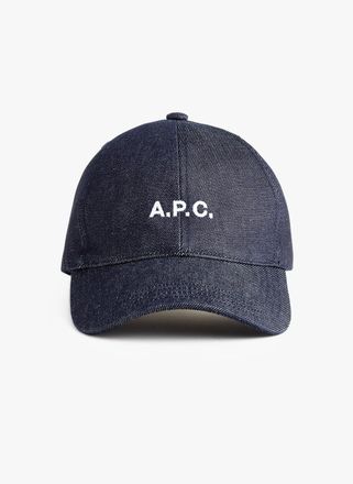 A.P.C. Casquette Charlie en coton denim