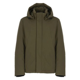 Woolrich Gr&uuml;ne Steppjacke mit Kapuze - - Jackets - Herren - Gr&uuml;n - S