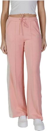 Guess Femme, Pantalons, Rose, Taille: 40 FR Pantalon de Sport Femme Collection Printemps/Été