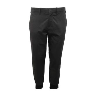 Neil Barrett Niedrig sitzende Hose Modell Bpa78S - - Trousers - Herren - Schwarzk - XL