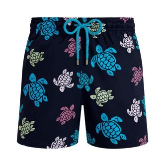 Vilebrequin Monrise Stretch Short Badeshorts - - Swimwear - Herren - Blau - 2XL