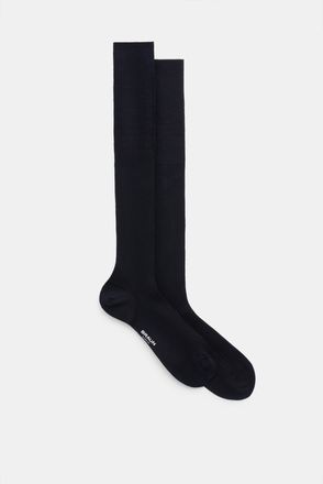 Falke Herren - Kniestrumpf No. 10 dunkelblau