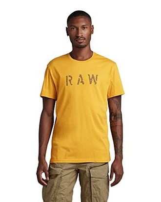 G-Star G-Star Homme T-shirt RAW, Jaune (dull yellow D22776-C506-1213), XXL