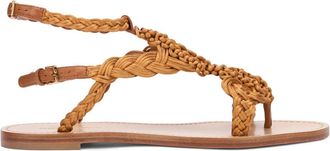 Alberta Ferretti Femme, Chaussures, Brun, Taille: 36 1/2 EU Sandales