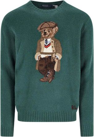 Polo Ralph Lauren Pull Col Rond - Polo Bear
