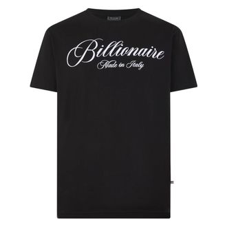 Billionaire Boys Club Rundhals-T-Shirt Signature - - Tops - Herren - Schwarzk - XL