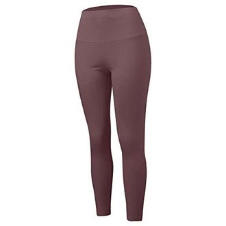 Generic Legging doublé en polaire pour femme - Collants thermiques confortables pour femme - Extensible - Chaud - Pantalon de yoga épais - Tendance - Marche -