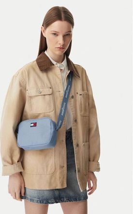Tommy Jeans Handtasche Tjw Ess Daily Crossover AW0AW18769 Blau