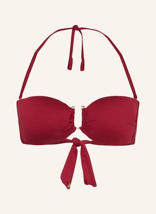 Max Mara Max Mara Beachwear Bandeau-Bikini-Top Amelia rot