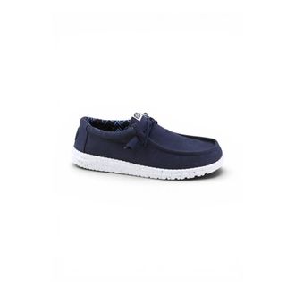 Hey Dude Wally Stretch Canvas Loafers - - Shoes - Herren - Blau - 42 EU