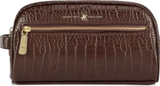 Beverly Hills Polo Club Kosmetiktasche Beverly Hills Polo Club BHPC-W1-001-AW24 Braun