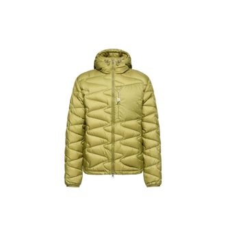 Moncler Moncler Doudoune Courte &Agrave; Matelassage Ondul&eacute; Et Capuche Tidone, Homme, Vert, Taille: 1