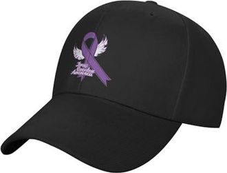 Generic Chapeau De Baseball Je Porte du Violet pour Sensibiliser Aux Surdoses De Drogue Chapeau De Golf D&eacute;contract&eacute;e Anti-Soleil Casquette Unisexe, pour Les L
